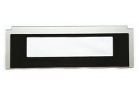 China CNC Tempered Glass 4mm Metallic Brushed Corner Processed for Architecture Furniture for sale