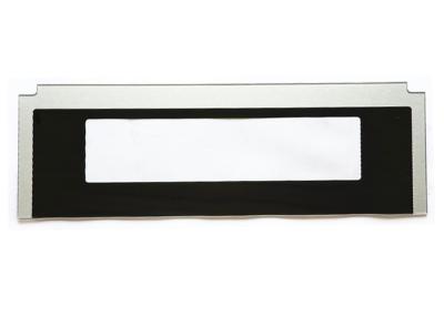 China CNC Tempered Glass 4mm Metallic Brushed Corner Processed for Architecture Furniture for sale