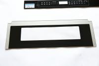 China CNC Tempered Glass 4mm Metallic Brushed Corner Processed for Architecture Furniture for sale
