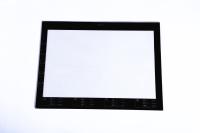 China silk Screen Printing 4mm Microwave Front Glass Replacement for sale