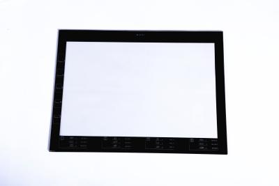 China silk Screen Printing 4mm Microwave Front Glass Replacement for sale