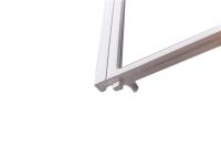 China Tempered 3.2mm Clear Refrigerator Glass Shelf for Freezer Fridge Replacement for sale