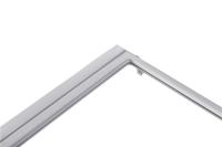 China Encapsulated Plastic Profile Tempered Glass 3-6mm for Refrigerator Shelves for sale