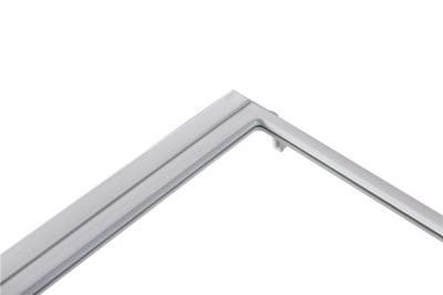 China Encapsulated Plastic Profile Tempered Glass 3-6mm for Refrigerator Shelves for sale