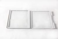 China Tempered Glass Refrigerator Shelf 300mm High Strength 4mm Thick for Frigidaire for sale