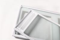 China Alkali Free Crisper Pan Cover 4mm Tempered Glass Safety Glasses for sale
