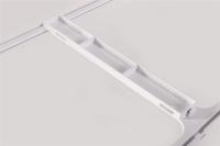 China Alkali Free Crisper Pan Cover 4mm Tempered Glass Safety Glasses for sale