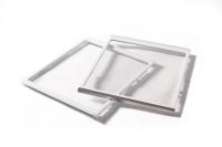 China Tempered Glass Fridge Shelf 300mm 4mm Wear Resistant Refrigerator Tray for sale
