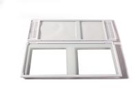 China Tempered Glass Fridge Shelf 300mm 4mm Wear Resistant Refrigerator Tray for sale