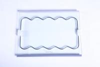 China Extruded Trim Wine Rack 4mm Tempered Toughened Glass Safety Glass Shelf for sale