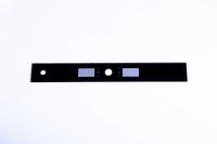 China Ceramic Ink Printing Safety Tempered 4mm Glass Control Panel for sale