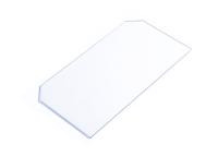 China Ultra Clear Pencil Polish Edge Irregular CNC Tempered Glass for sale