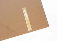China 3 Dimensional Toughened Glass 3.2mm Refrigerator Door Panels for sale