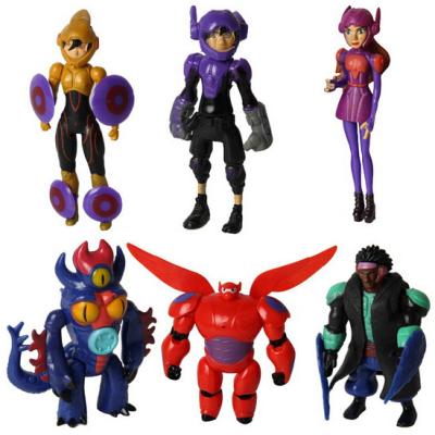 China Disney Big Hero 6 Baymax collection Plastic toys for sale