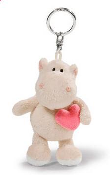 China Hippo keychain Plush Toys for sale