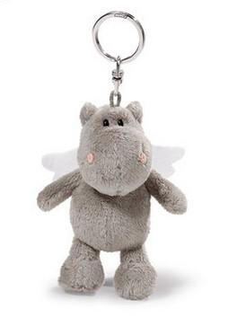 China Hippo keychain Plush Toys for sale