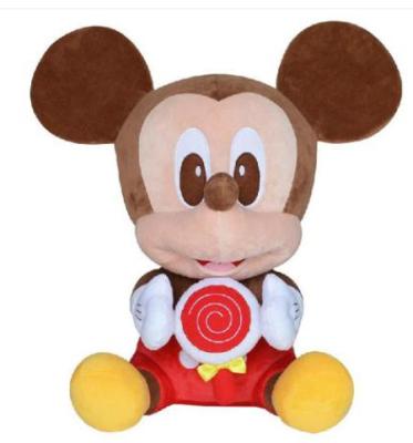 China Disney Big Head Mickey Mouse with Candy Plush Toys for sale