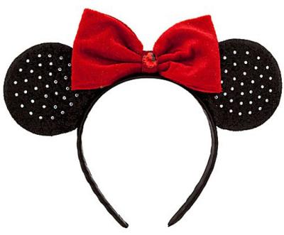 China Disney Headband Hat - Plush Minnie Mouse Ears for sale