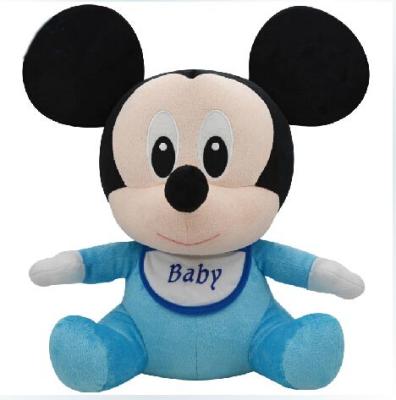 China Disney Big Head Mickey Mouse Baby Plush Toys for sale