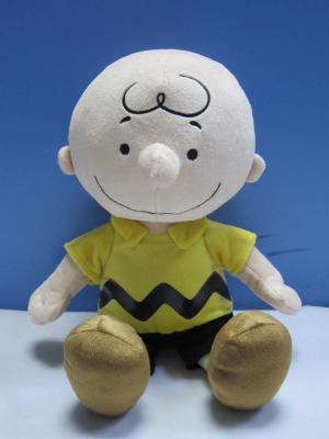 China Fashion Charlie Brown Cartoon Action Figure Stuffed Plush Toys for sale