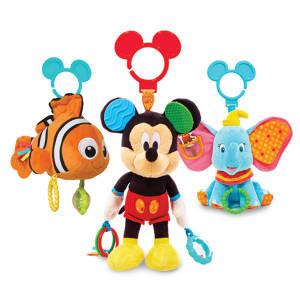 China Disney Baby Activity Toy Nemo and Mickey and Dumbo Plush Toys for sale