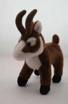 China Brown Standing Bighorn Sheep Stuffed Plush Toys for sale