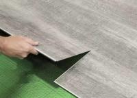 China ISO14001 Indoor Vinyl SPC Click Lock Flooring 4mm With Ixpe Anti Slip for sale