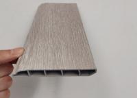 China Anti Scratch Plastic Skirting Board Stair Nose Moulding Moisture Proof for sale