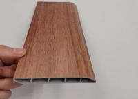 China Anti Scratch Plastic Skirting Board Stair Nose Moulding Moisture Proof for sale