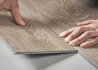 China Wood Design SPC Click Lock Flooring Tile 0.3mm Wear Layer Formaldehyde Free for sale