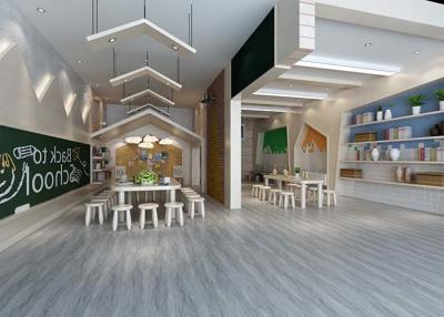China Beveled Edge  4mm Spc Flooring Luxury Vinyl Flooring Plank With Ixpe for sale
