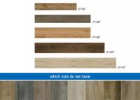 China EVA Underlayment 5.5mm SPC Wood Flooring Rigid Core Commercial Luxury Vinyl Tile for sale