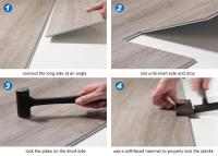 China 4mm 5mm 6mm Commercial Vinyl Plank Flooring For Hospital Customizable for sale