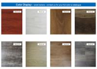 China Super Wear Resistant Wood Spc Flooring Vinyl Plank 6mm With 1mm Ixpe for sale