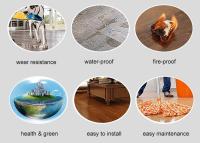 China European Style Luxury Vinyl Spc Flooring Tiles Wood Look Super Wear Resistant for sale