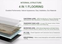 China 5.0mm Luxury Spc Vinyl Flooring Plastic Vinyl Flooring For Home Decoration for sale