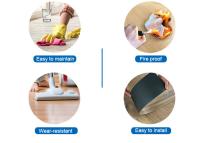 China Wood Look 12''X12'' LVT Vinyl Flooring Plastic Flooring Tile Aging Resistance for sale