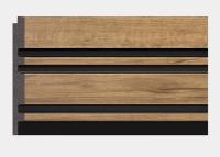 China Customization Indoor Wall Cladding Panels Ps Material For House Abrasion Proof for sale