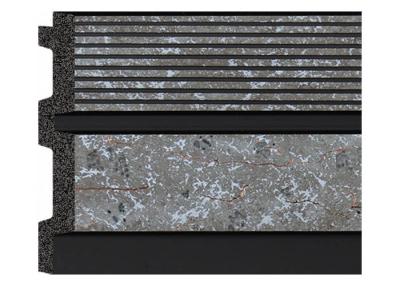 China ISO9000 Indoor Wooden Wall Cladding 7cm  3d Fluted Wall Panels for sale