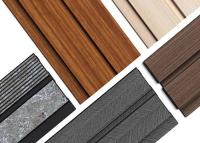 China ISO9000 Indoor Wooden Wall Cladding 7cm  3d Fluted Wall Panels for sale