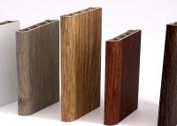 China Customized  Pvc Floor Moldings Trim Skirting Board Mouldings  Mildew Proof for sale