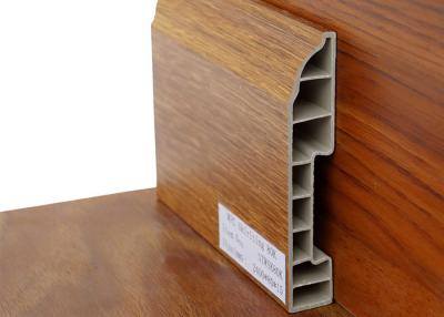 China CE Vinyl T Molding Concave Line Quarter Round End Cap Stair Skirting Board for sale
