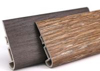 China Homedecoration Flooring Moldings Spc Decking Pvc Skirting Board for sale
