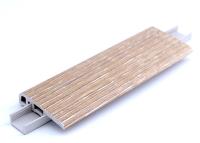 China Spc Vinyl Flooring Moldings 4-8mm 115mm Stair Edge Molding Floor Accessories for sale