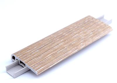 China Spc Vinyl Flooring Moldings 4-8mm 115mm Stair Edge Molding Floor Accessories for sale