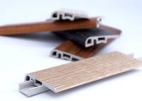 China Spc Vinyl Flooring Moldings 4-8mm 115mm Stair Edge Molding Floor Accessories for sale