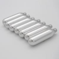 China Silvery 8g Cream Charger Canister Cartridge Whipped for sale
