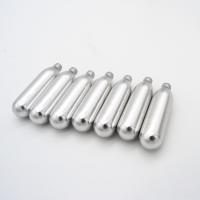 China Silvery 8g Cream Charger Canister Cartridge Whipped for sale