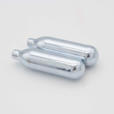 China Food Grade 8g Cream Chargers Silver Color Accept Logo for sale