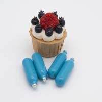 China Carbon Steel Whip Cream Chargers Food Grade Nitrous Oxide Cartridge for sale